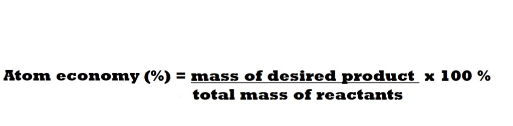 Percentage Yield and Atom Economy – Science and Joe