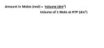 Gas Stoichiometry: RTP – Science and Joe